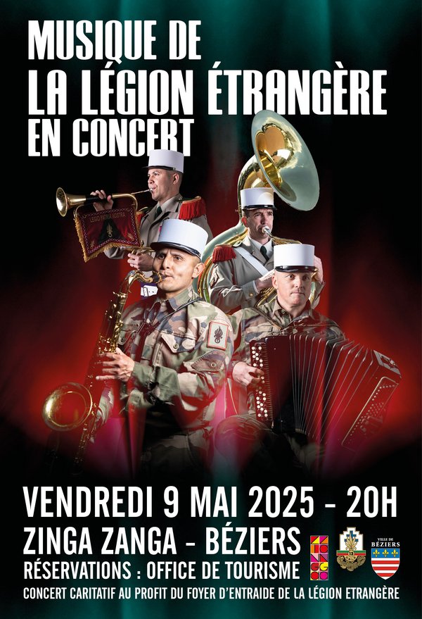 MUSIQUE DE LA LÉGION ÉTRANGÈRE EN CONCERT